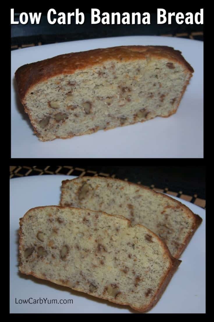 Simple Low Carb Banana Bread Recipe Gluten Free Low Carb Yum Simple Low Carb Banana Bread Recipe Gluten Free Low Carb Yum