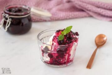 Low Carb Sugar Free Blueberry Syrup - Low Carb Yum