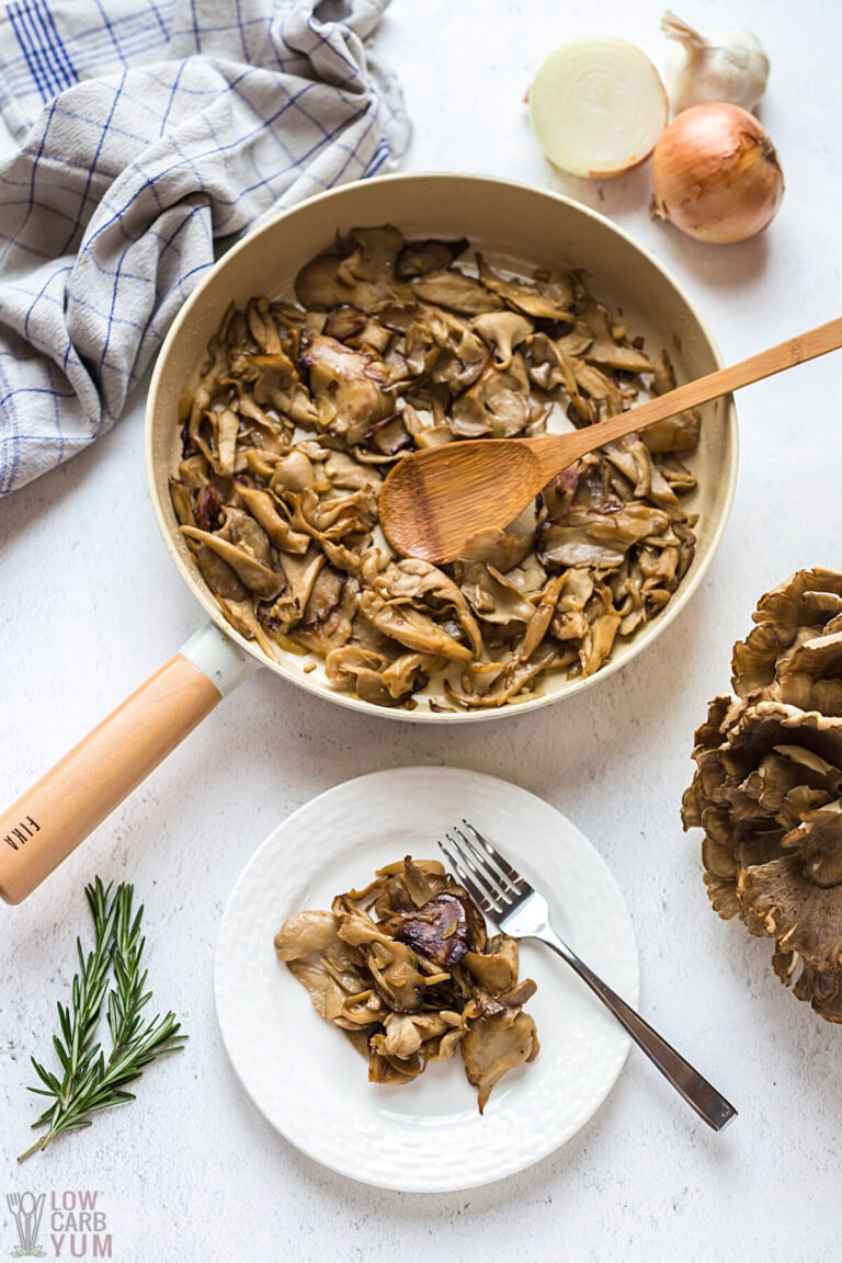 Sheepshead Maitake Mushrooms Recipe - Low Carb Yum