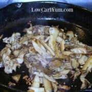 Stir Fried Sheepshead Maitake Mushrooms Recipe | Low Carb Yum