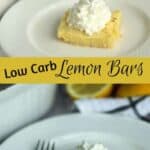 Low Carb Lemon Bars Recipe (Keto, Gluten Free) | Low Carb Yum