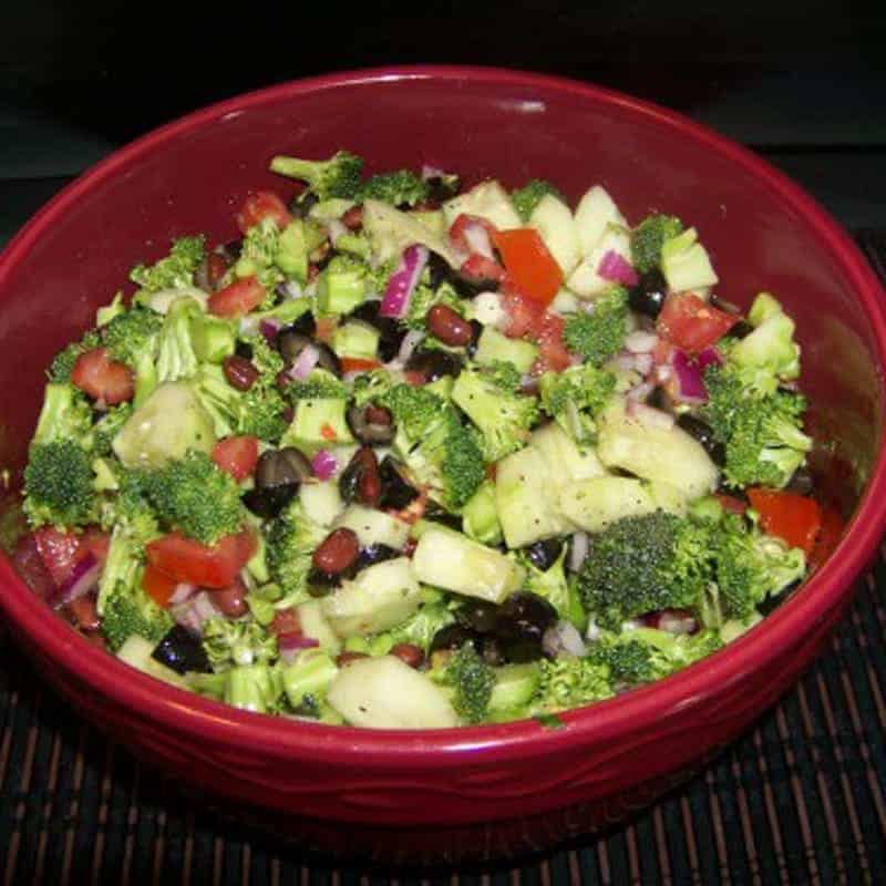 Colorful Broccoli Salad | Low Carb Yum