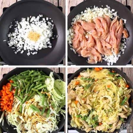 Low Carb Filipino Pancit Recipe (Lo Mein) - Low Carb Yum