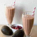 Raspberry Avocado Smoothie - Dairy Free | Low Carb Yum