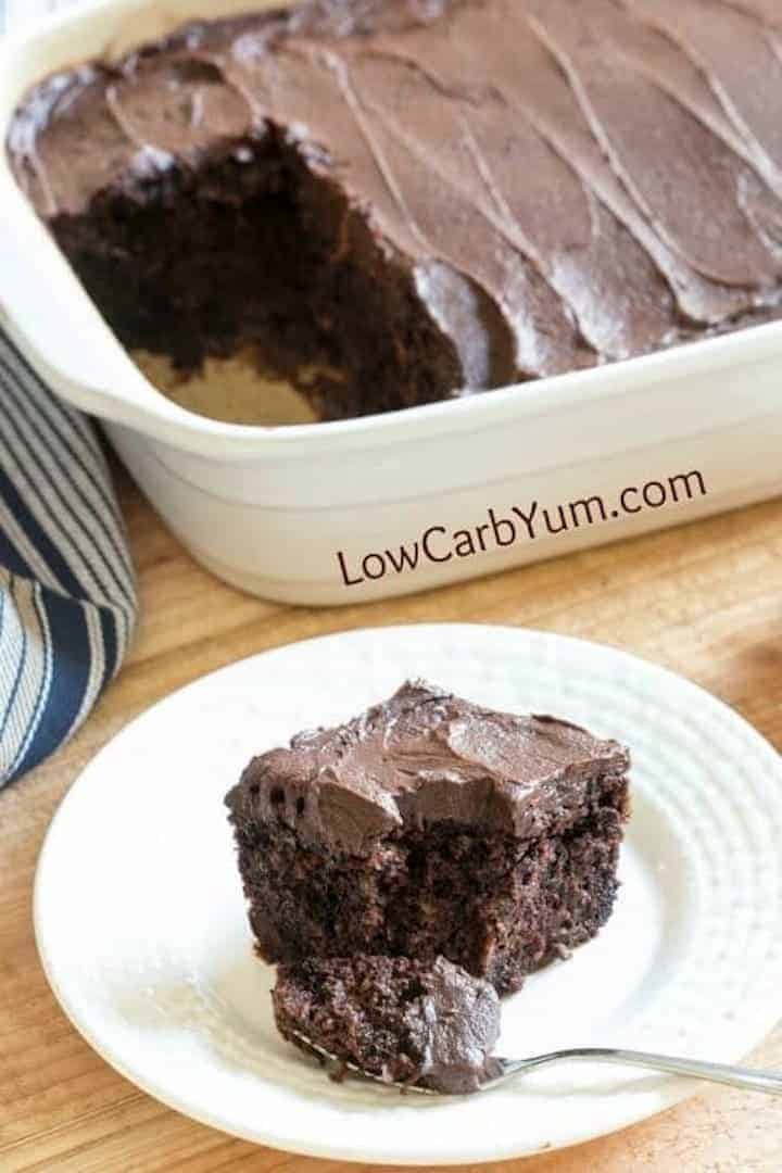 Best Low Carb Chocolate Cake Recipe Low Carb Yum