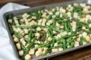 Roasted Jicama with Green Beans - Whole30, Paleo - Low Carb Yum