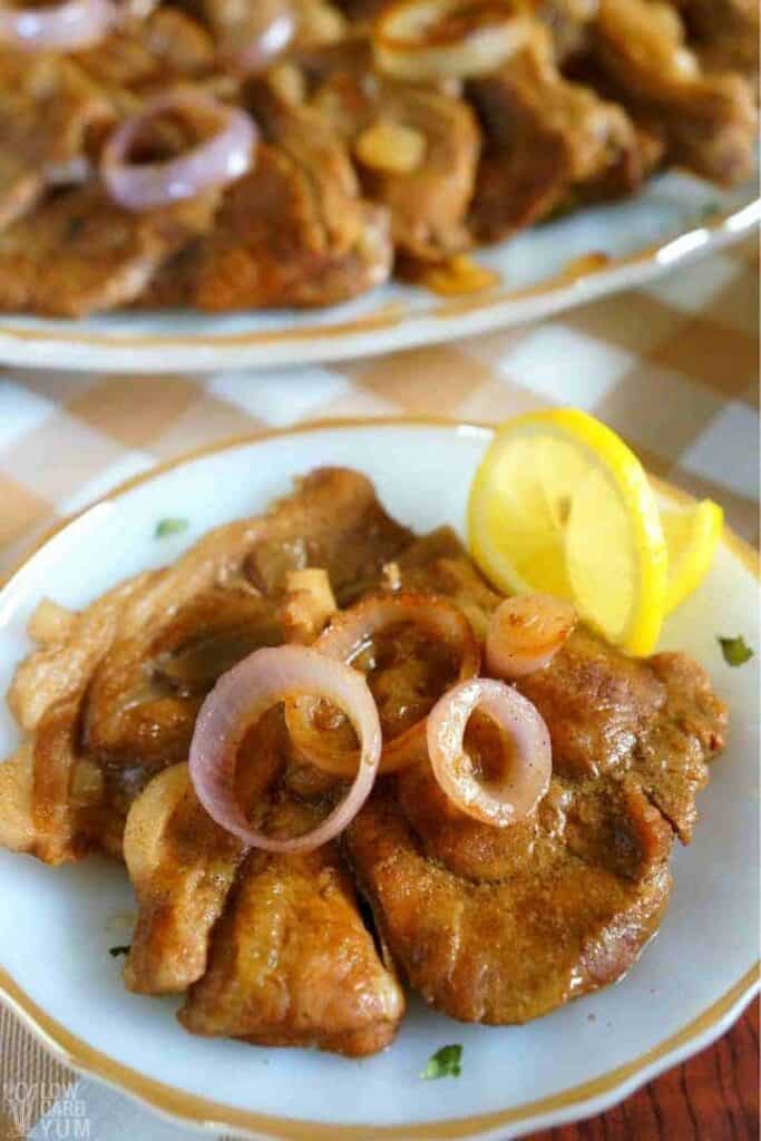 Filipino Pork Bistek Recipe - Low Carb Yum