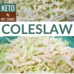 Easy Keto Coleslaw Recipe (5 Ingredients) | Low Carb Yum