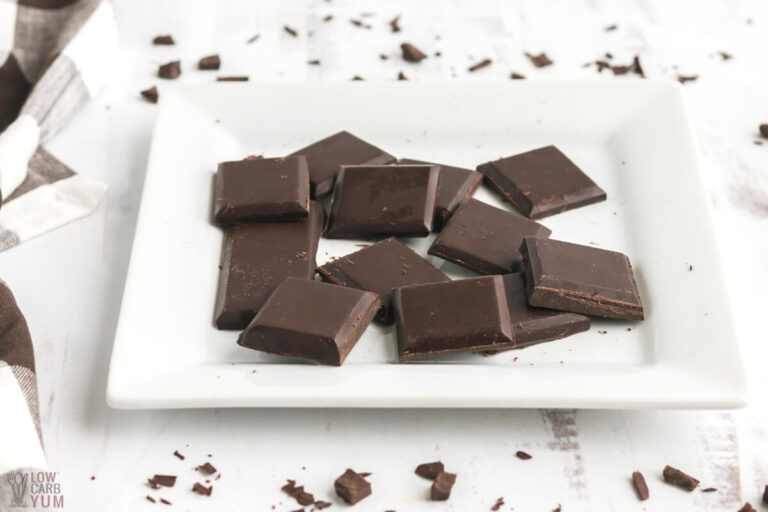 Homemade Keto Chocolate Bars with Monk Fruit - Low Carb Yum