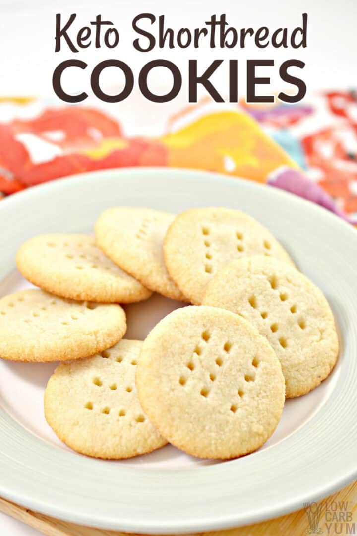 Keto Shortbread Cookies (Gluten-Free, Low-Carb) - Low Carb Yum