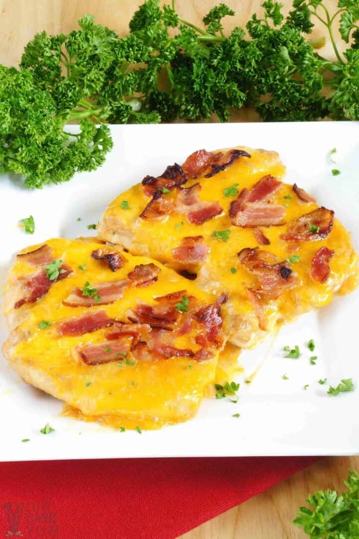 Baked Bacon Ranch Chicken With Cheese - Low Carb Yum