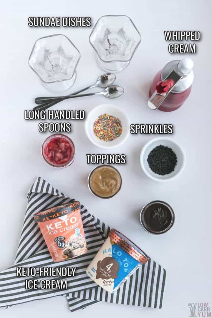 How To Build A Perfect Keto Ice Cream Sundae - Low Carb Yum