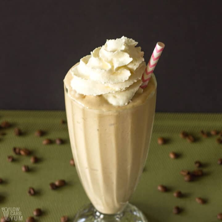 Sugar-Free Milkshake (Vanilla, Coffee, Chocolate) - Low Carb Yum