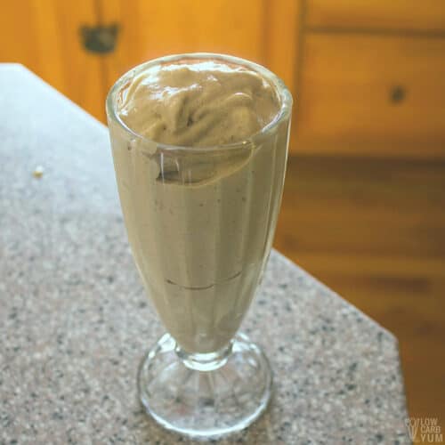 Sugar-Free Milkshake (Vanilla, Coffee, Chocolate) - Low Carb Yum