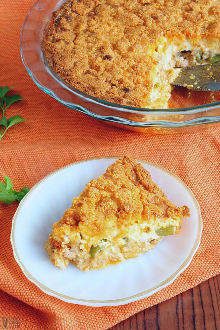 Incredible Low Carb Tuna Pie Recipe - Low Carb Yum