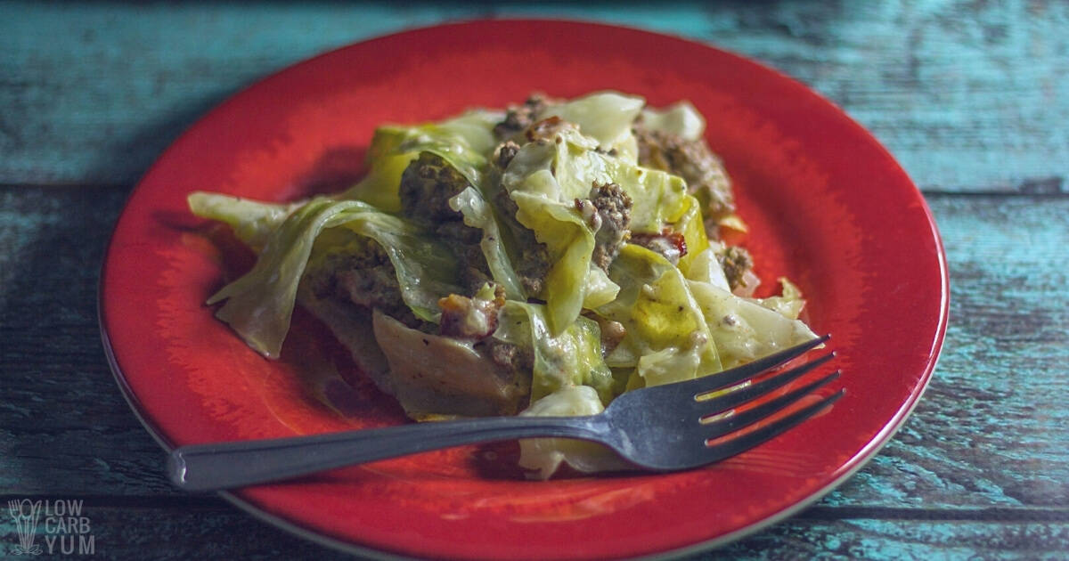 Low Carb Recipes With Ground Beef And Cabbage | Deporecipe.co