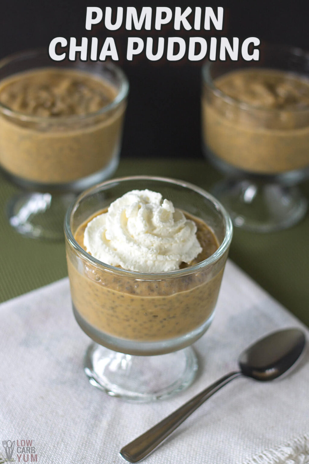 Keto Pumpkin Chia Pudding - Low Carb Yum