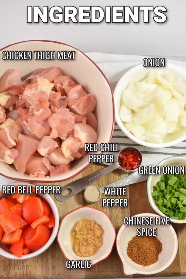 Chinese Salt And Pepper Chicken - Low Carb Yum
