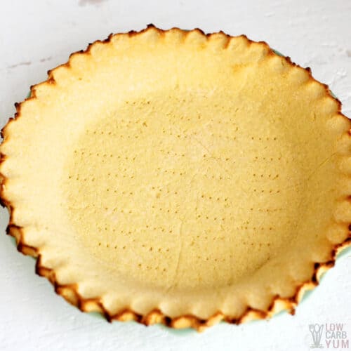 Coconut Flour Pie Crust (Keto, Gluten-Free) - Low Carb Yum