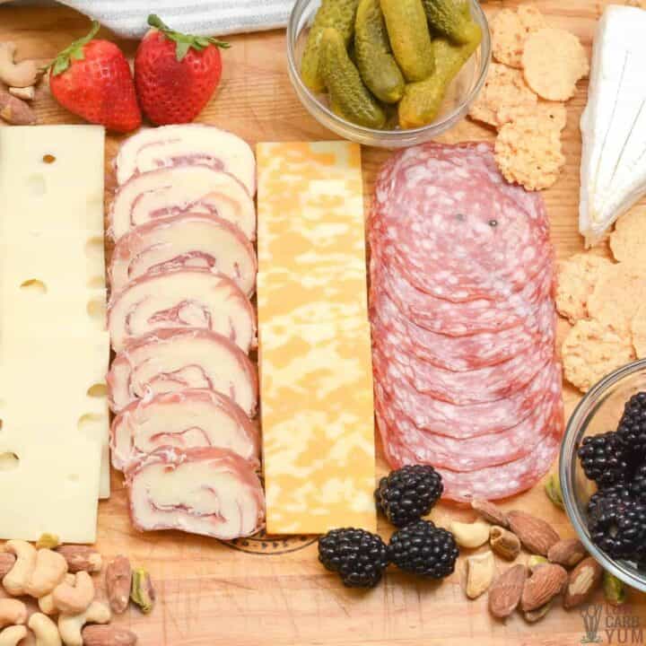Keto Charcuterie Board - Low Carb Yum