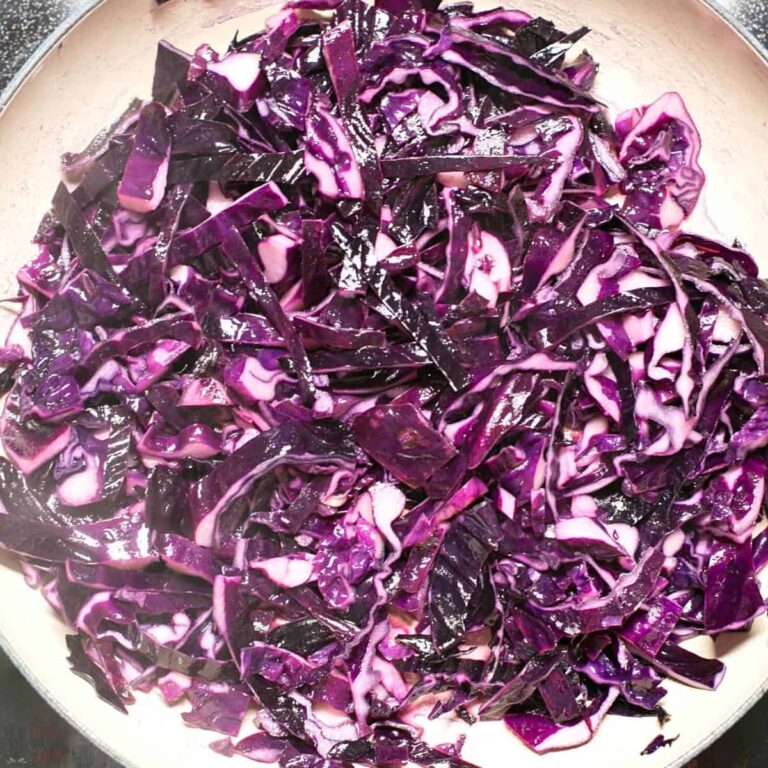 Sautéed Red Cabbage Recipe - Low Carb Yum