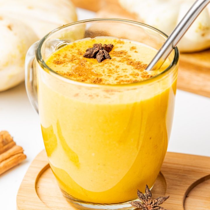 Healthy Pumpkin Smoothie (With Pumpkin Pie Spice) - Low Carb Yum